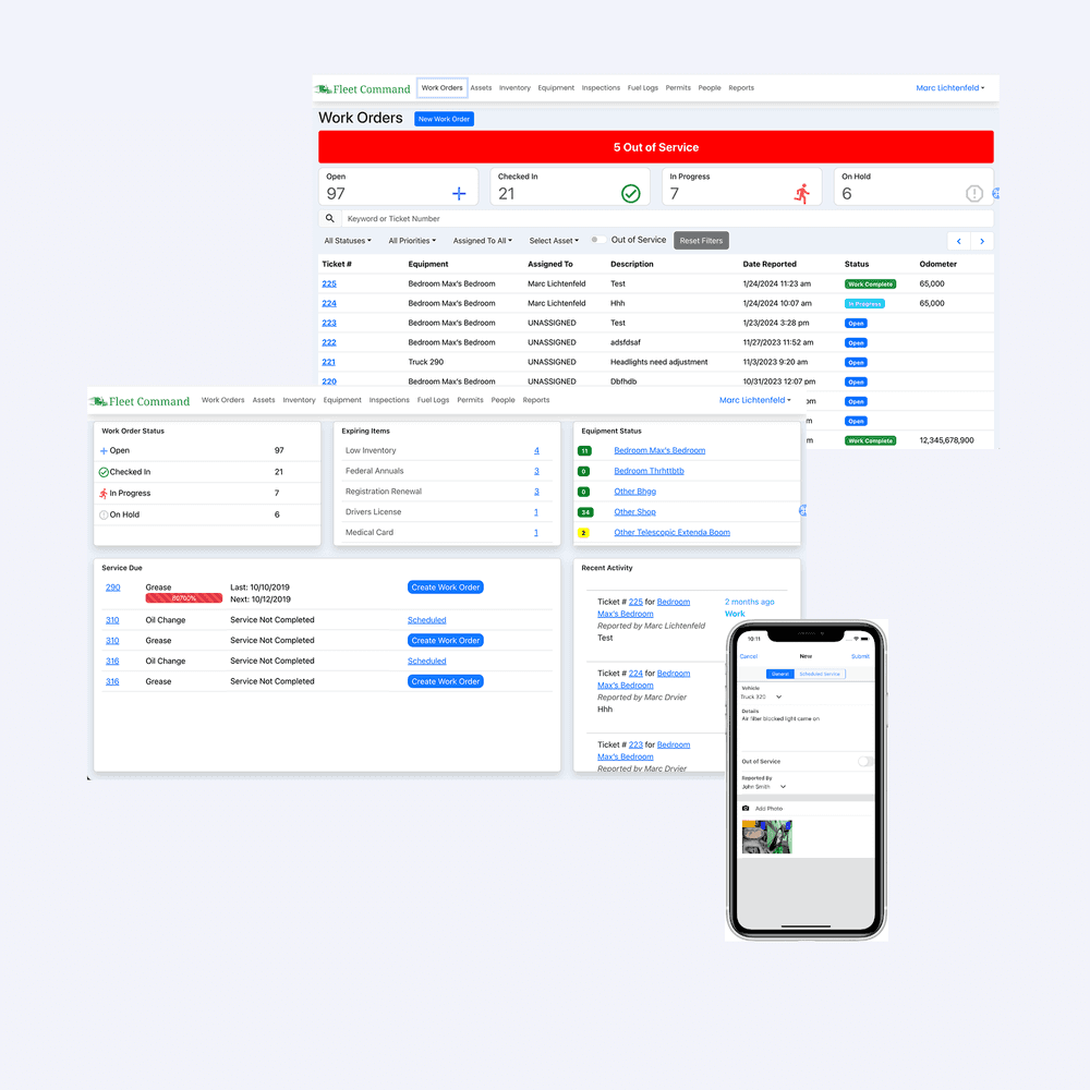 Maintenance | Dispatch | Fleet Command