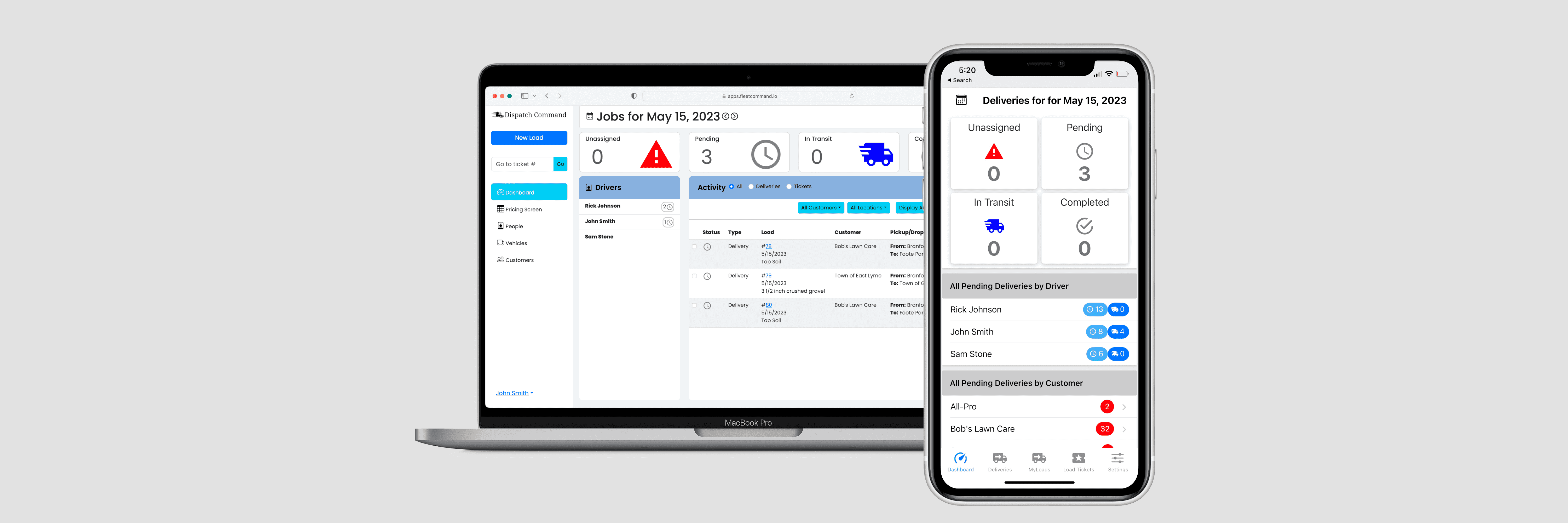 Maintenance | Dispatch | Fleet Command